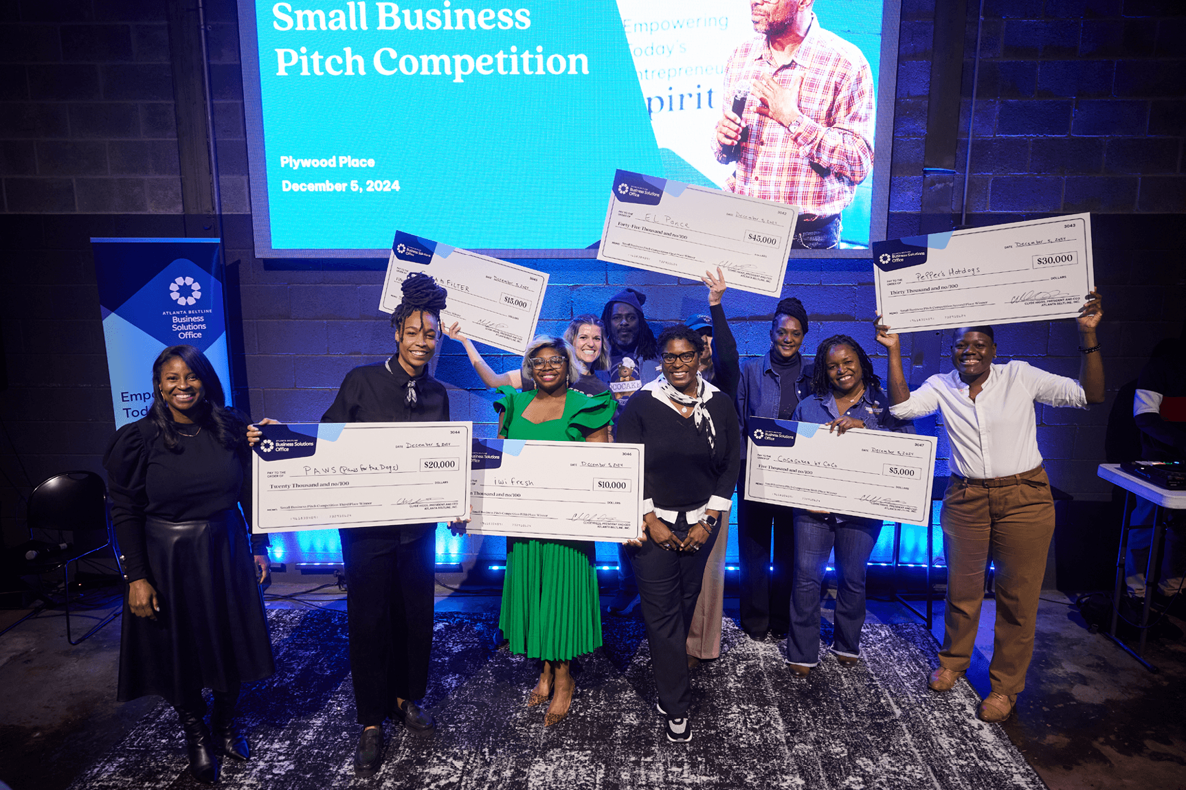 Six businesses competed for cash prizes at the first annual Small ...
