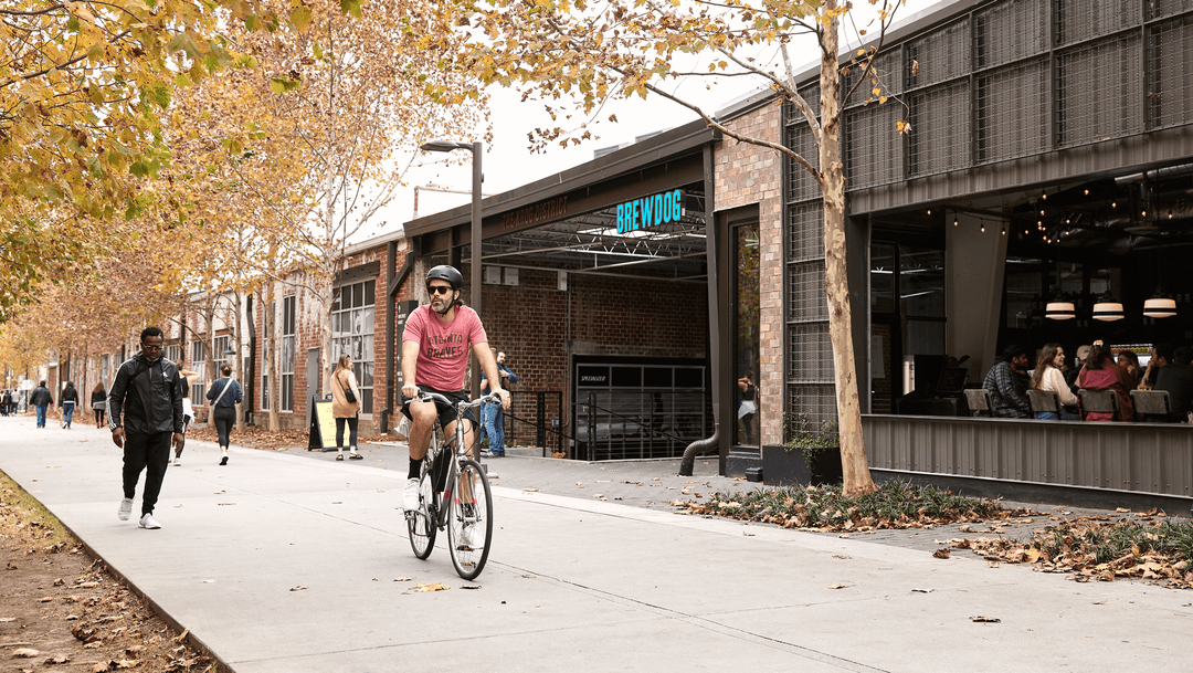 Discover shopping and dining destinations along the Atlanta Beltline